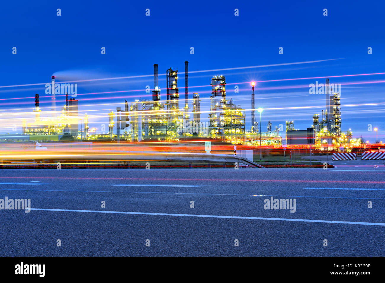 Leuna germany refinery total refinery Banque de photographies et d ...