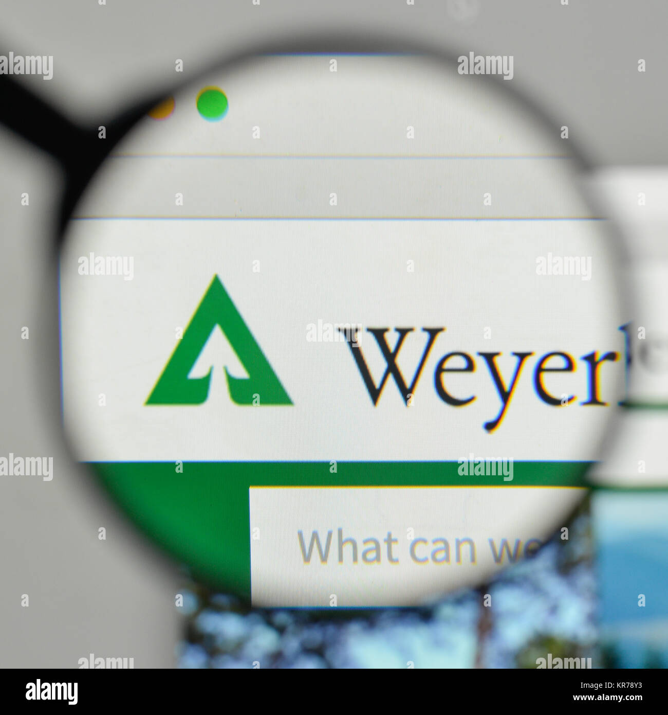 Logo weyerhaeuser Banque de photographies et d’images à haute ...