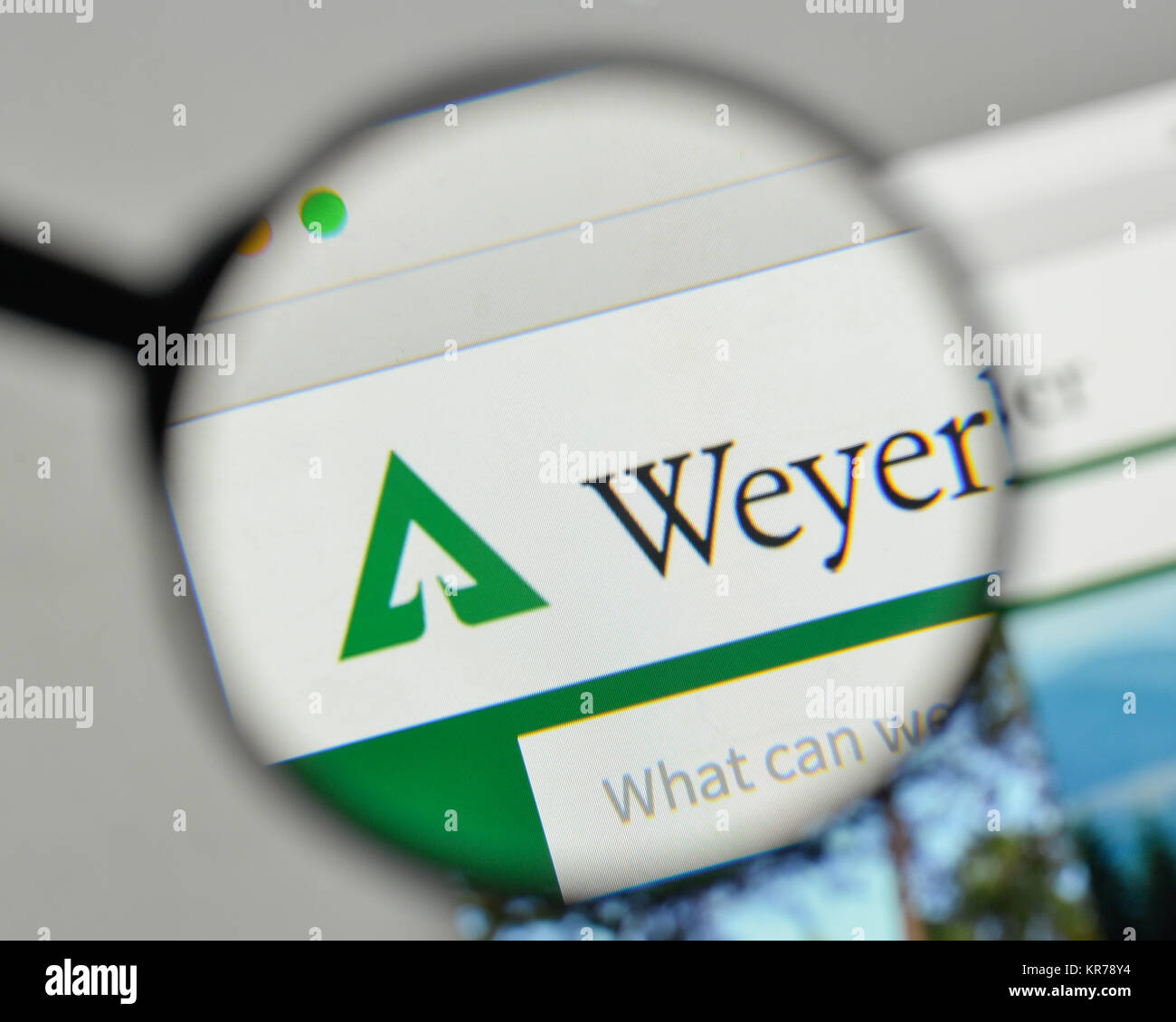 Logo weyerhaeuser Banque de photographies et d’images à haute résolution - Alamy