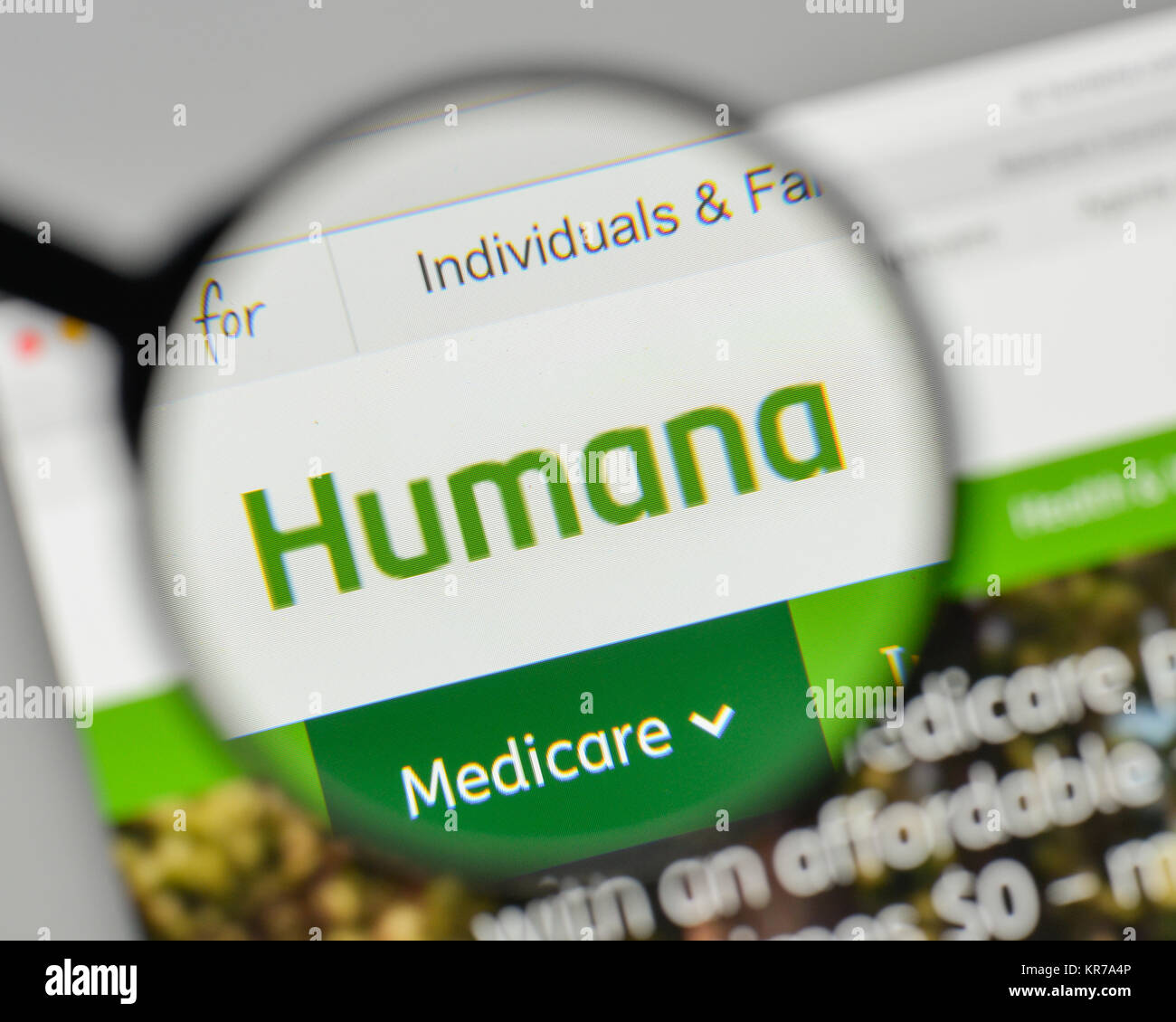Humana logo Banque de photographies et d’images à haute résolution - Alamy