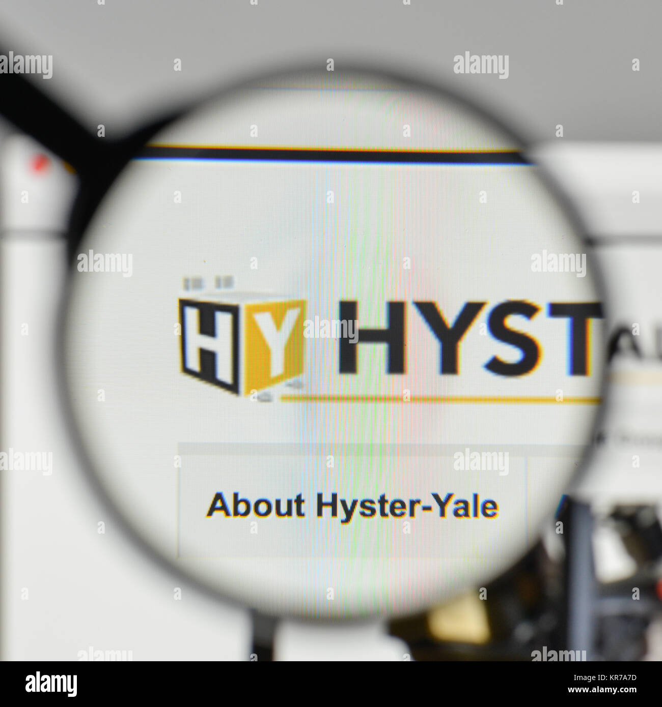 Hyster logo Banque de photographies et d’images à haute résolution - Alamy