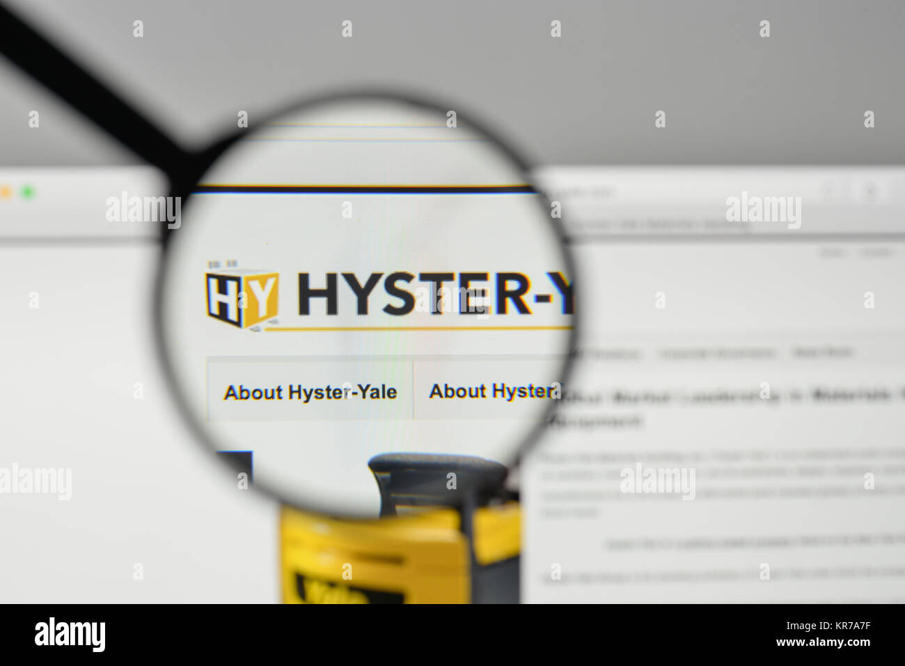 Hyster logo Banque de photographies et d’images à haute résolution - Alamy