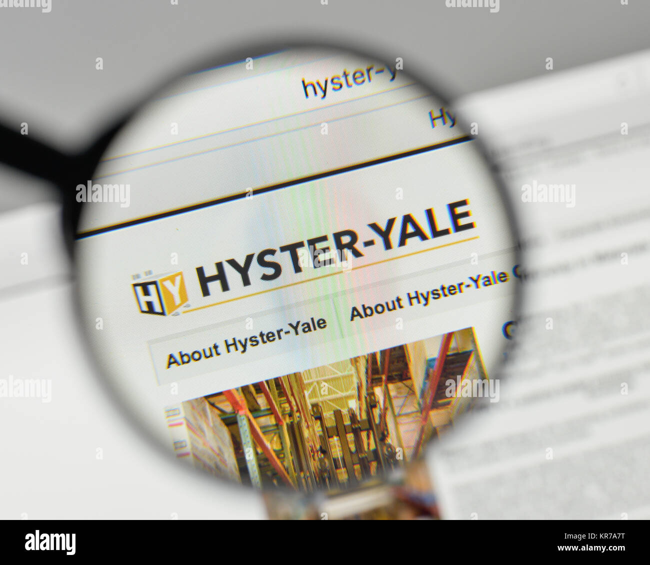 Hyster logo Banque de photographies et d’images à haute résolution - Alamy