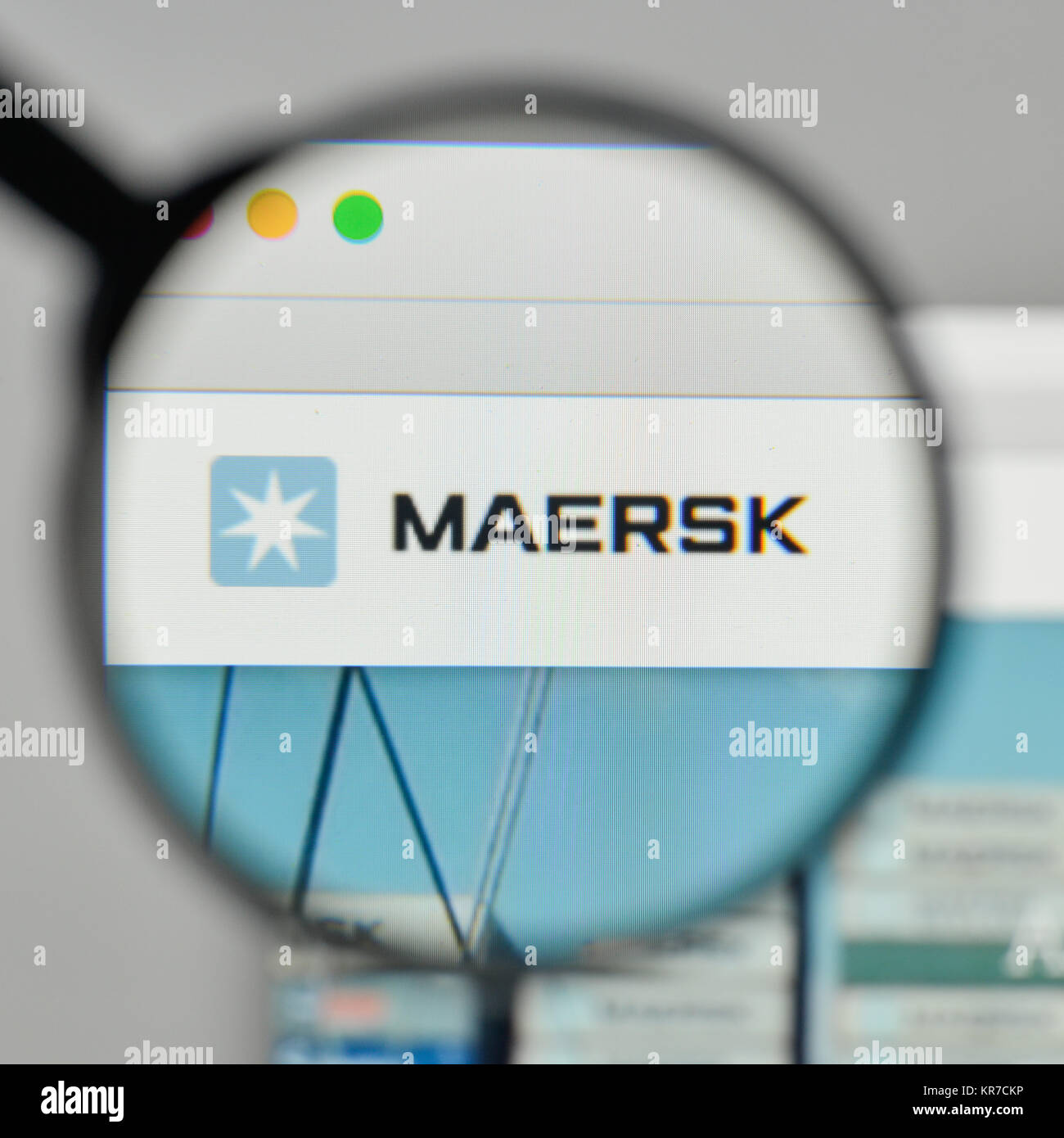Maersk Logo Banque d'image et photos - Alamy