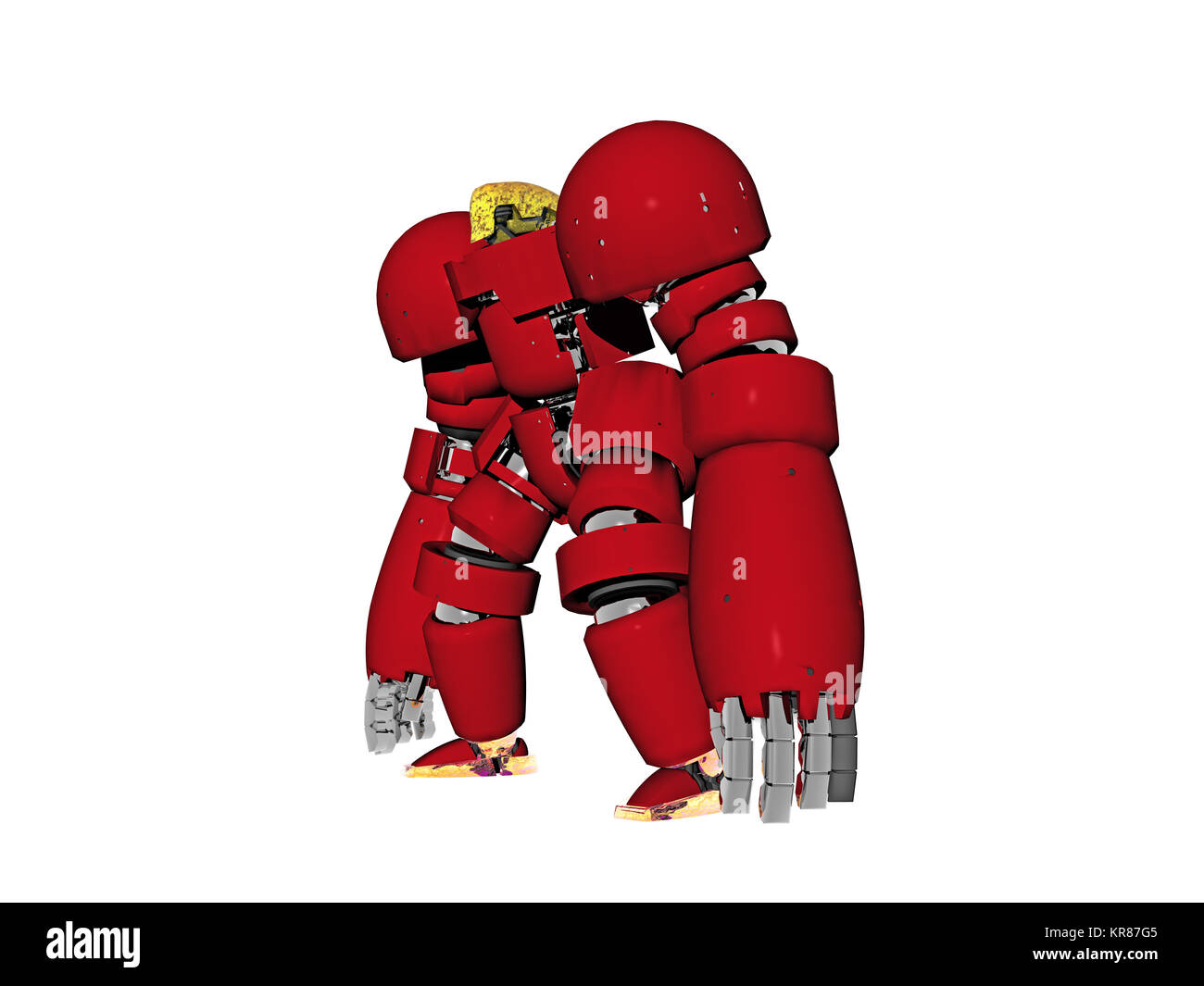 Roter roboter Banque de photographies et d’images à haute résolution ...