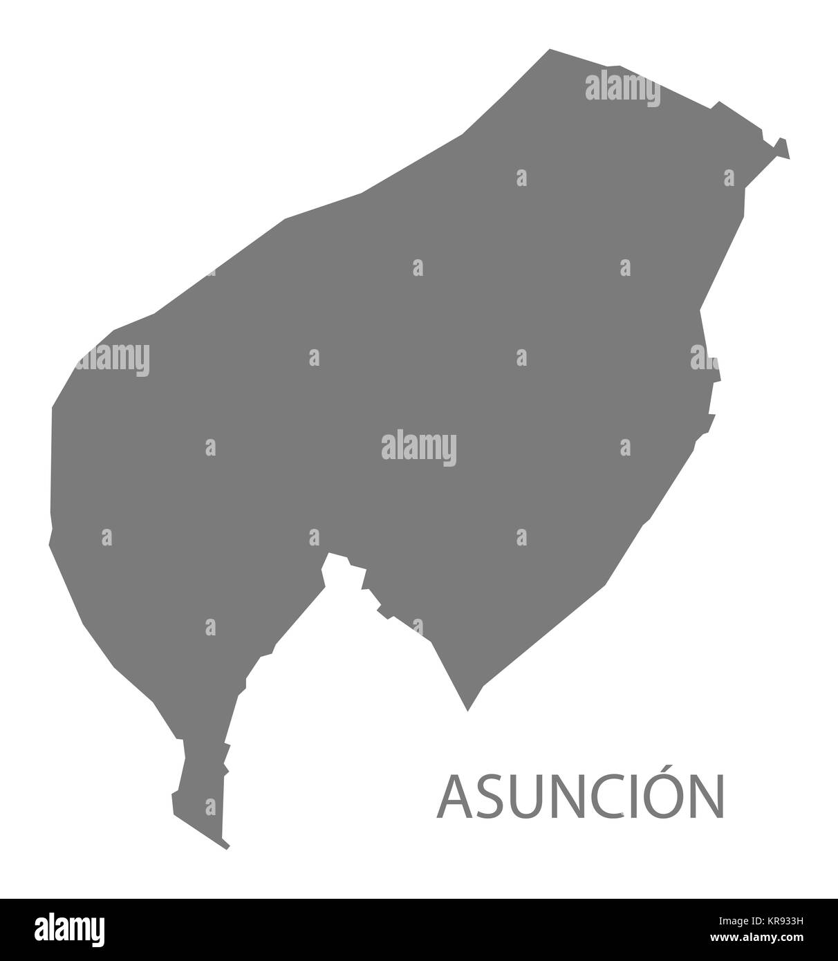 Mapa de asuncion Banque de photographies et d’images à haute résolution ...