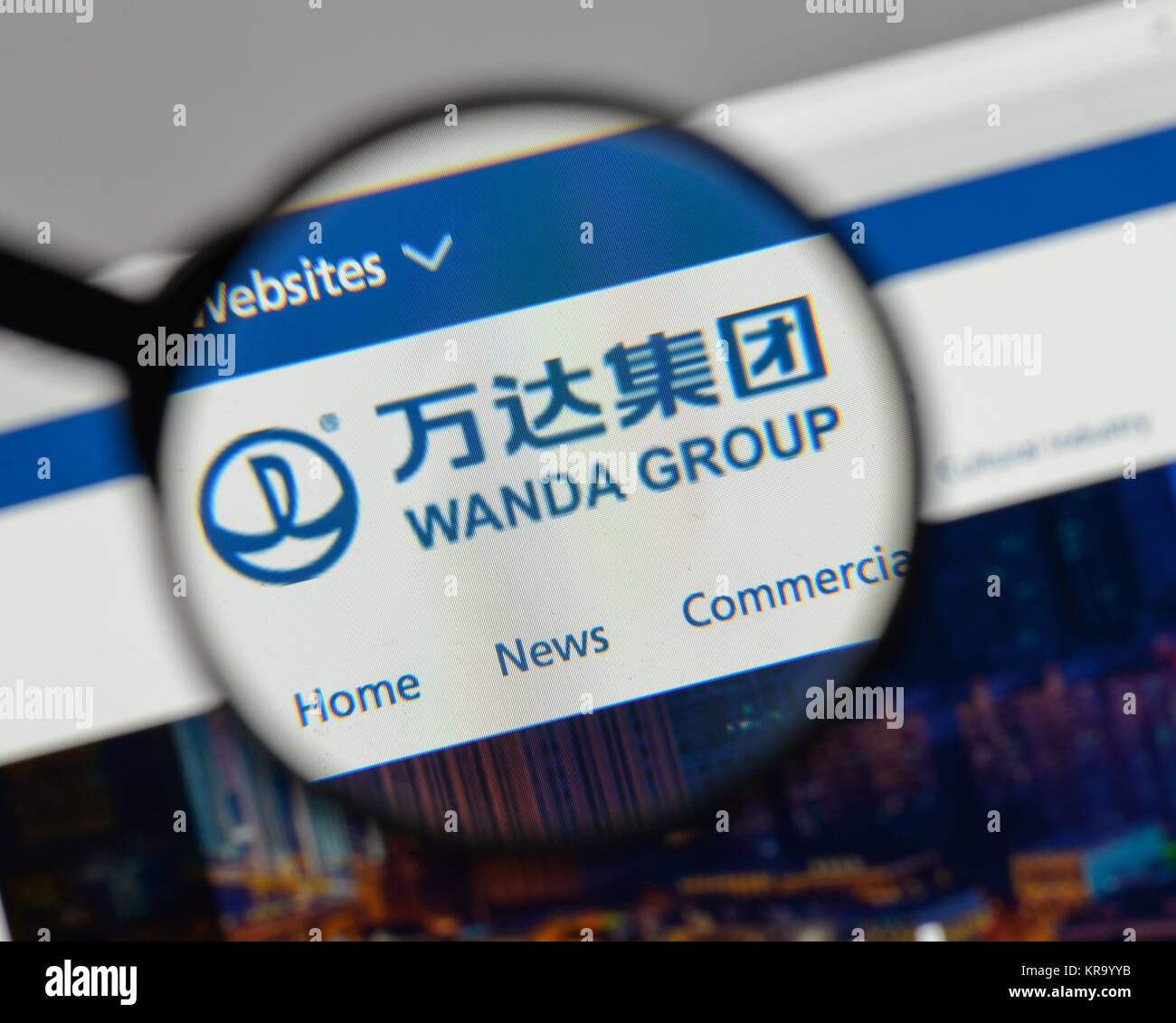 Logo du groupe wanda Banque de photographies et d’images à haute ...