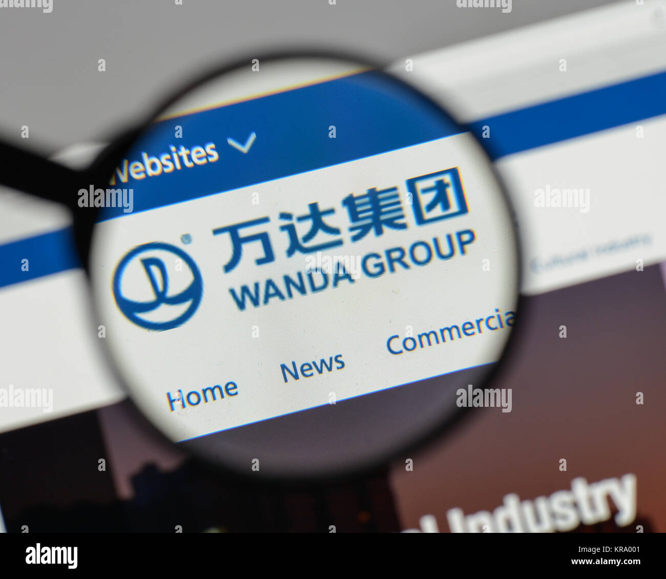 Logo du groupe wanda Banque de photographies et d’images à haute ...
