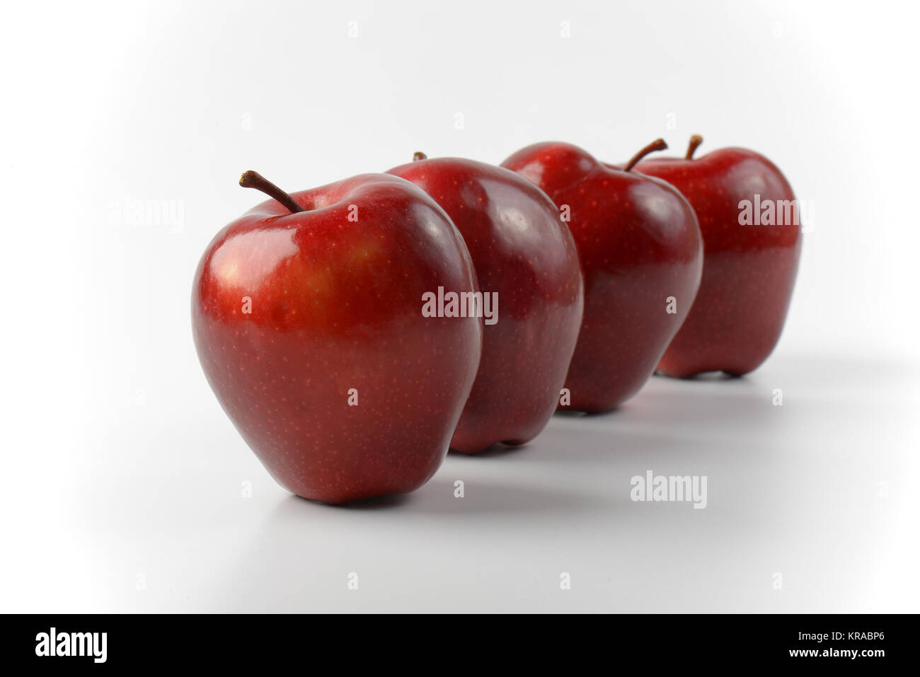 Quatre pommes de suite Banque de photographies et d’images à haute ...