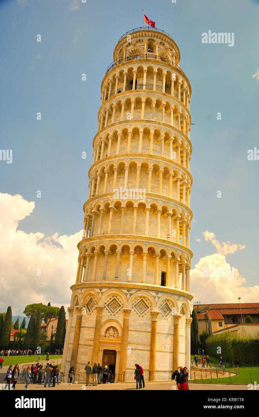 Tour de pise visiteur Banque de photographies et d’images à haute ...