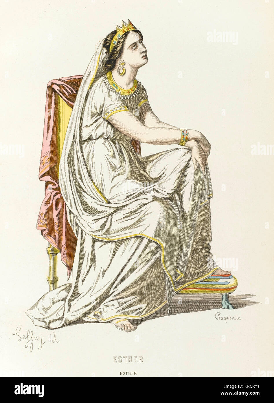 Esther bible Banque de photographies et d’images à haute résolution - Alamy
