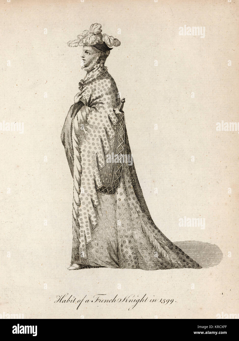 French knight Banque de photographies et d’images à haute résolution ...
