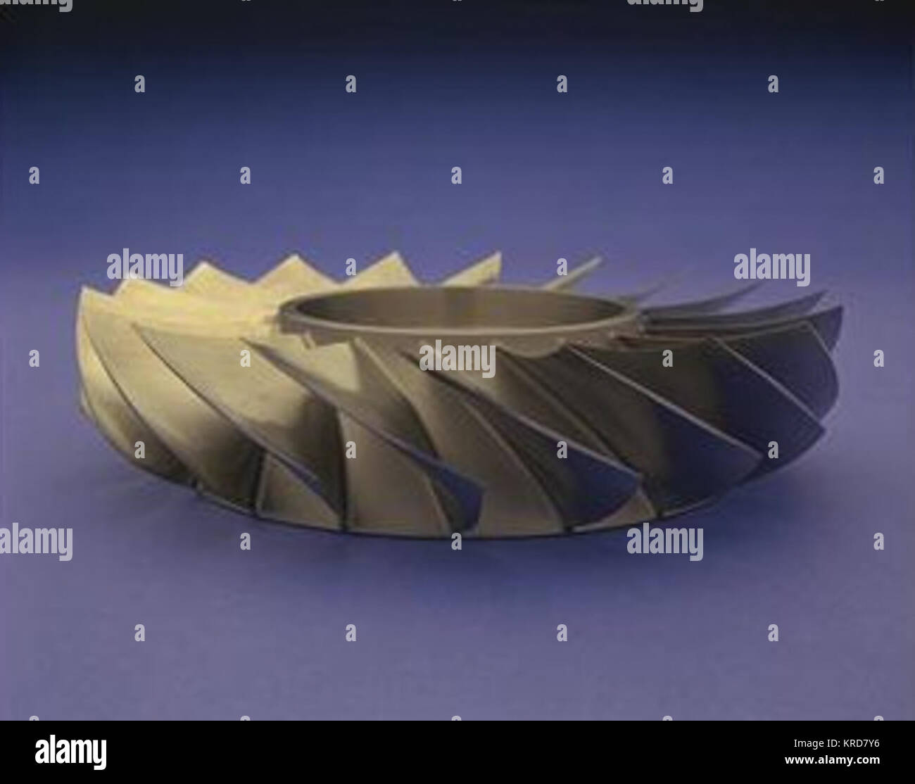 Première étape Allison turbines compresseur axial Photo Stock - Alamy