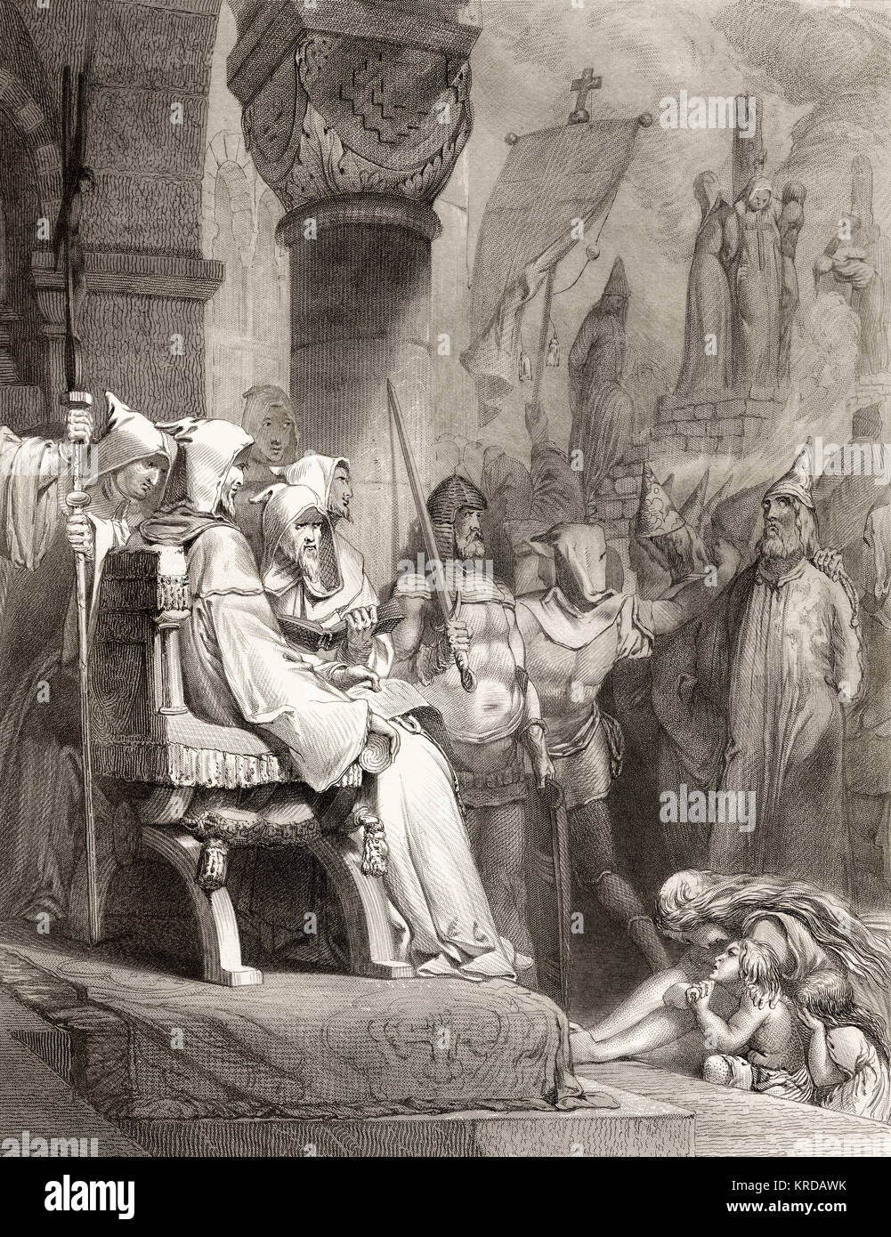 Autodafé médieval Banque de photographies et d’images à haute ...