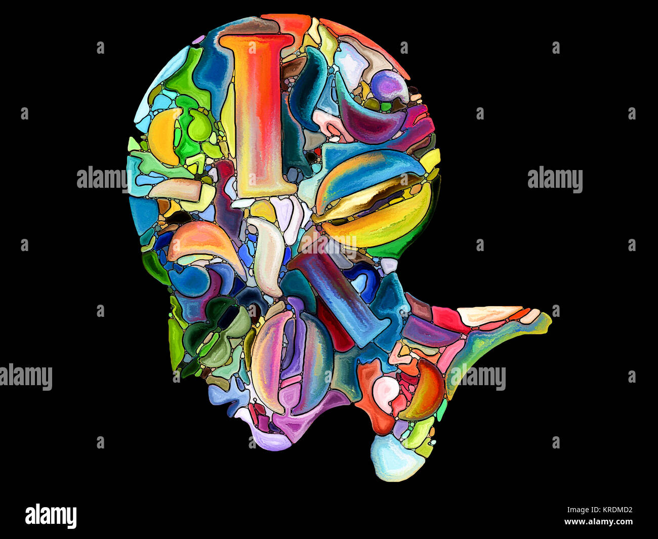 L'évolution de la fragmentation de soi Photo Stock - Alamy