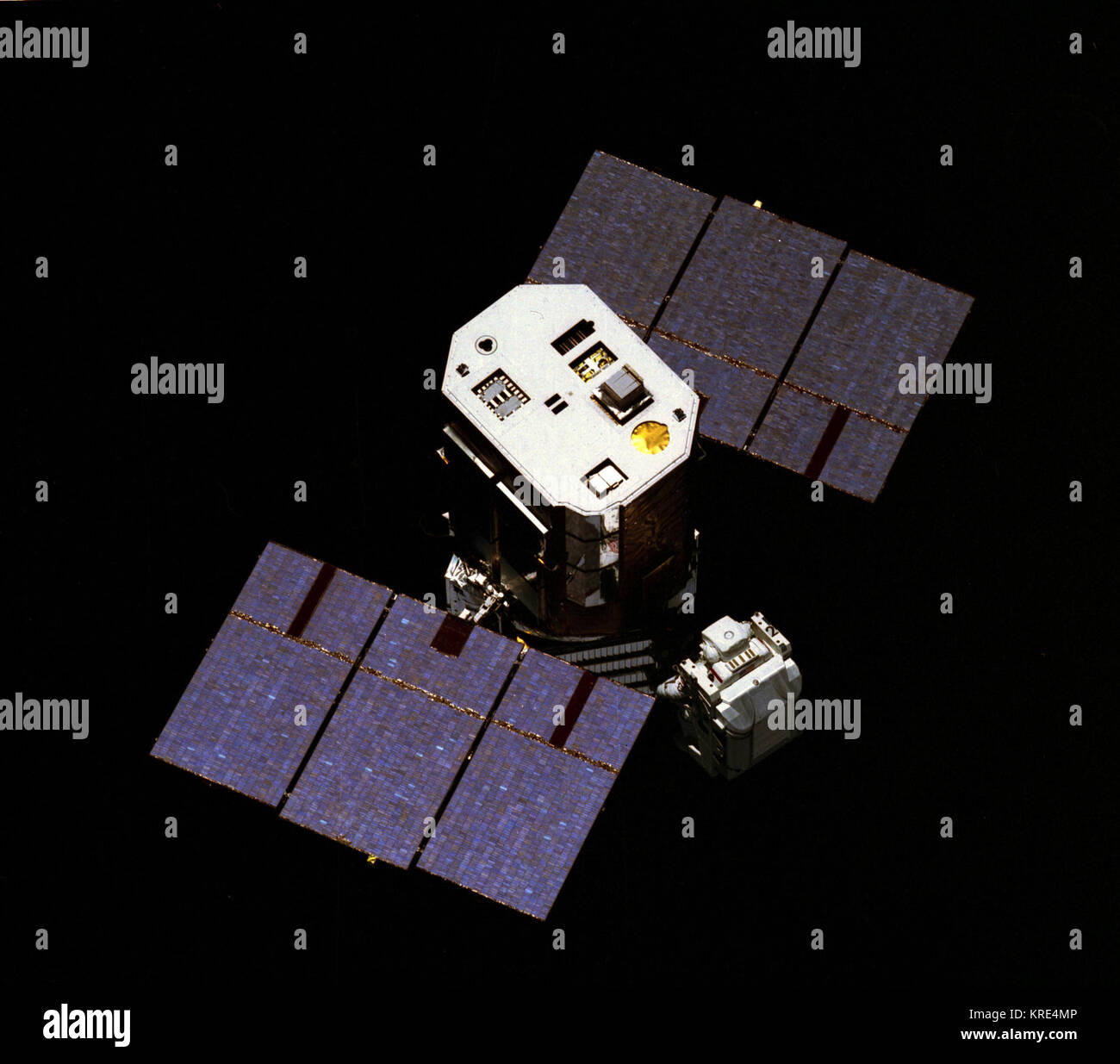 Satellite de mission maximum solaire Banque de photographies et d ...