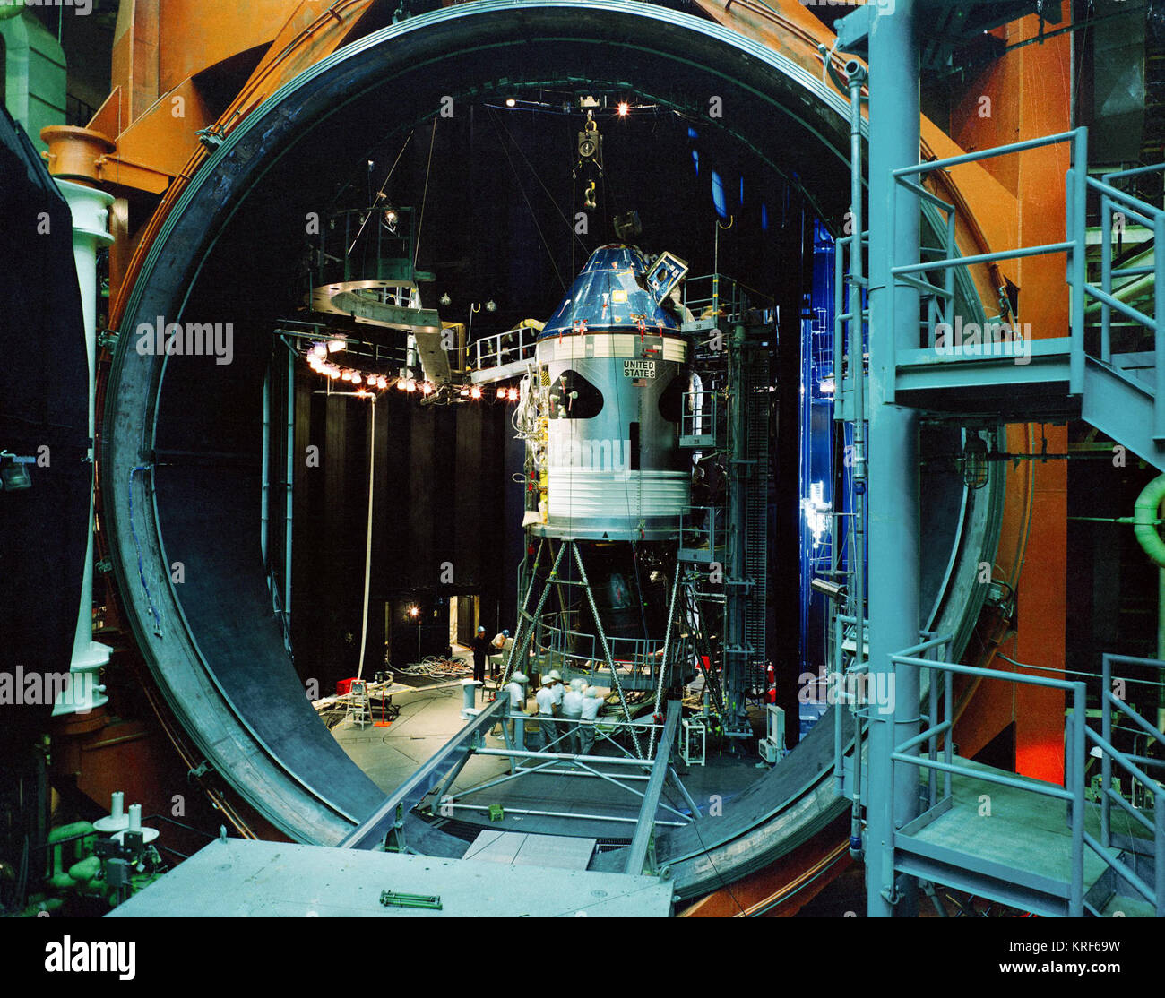 Module de commande et de service apollo Banque de photographies et d ...