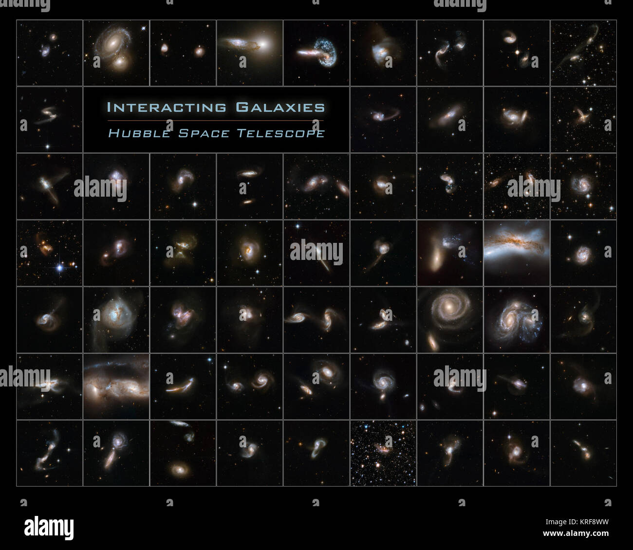 Galaxies en interaction Banque de photographies et d’images à haute ...