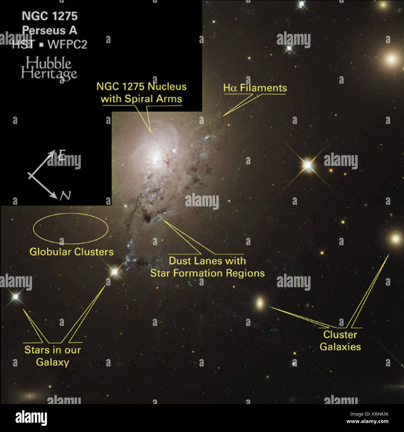 Ngc 1275 Banque de photographies et d’images à haute résolution - Alamy