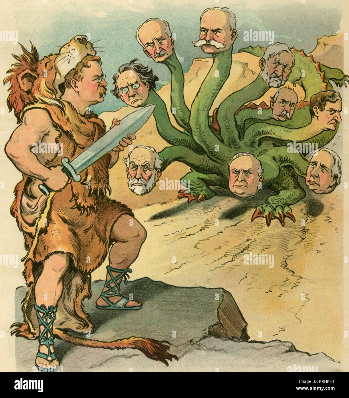 Hercules And Hydra Banque d'image et photos - Alamy