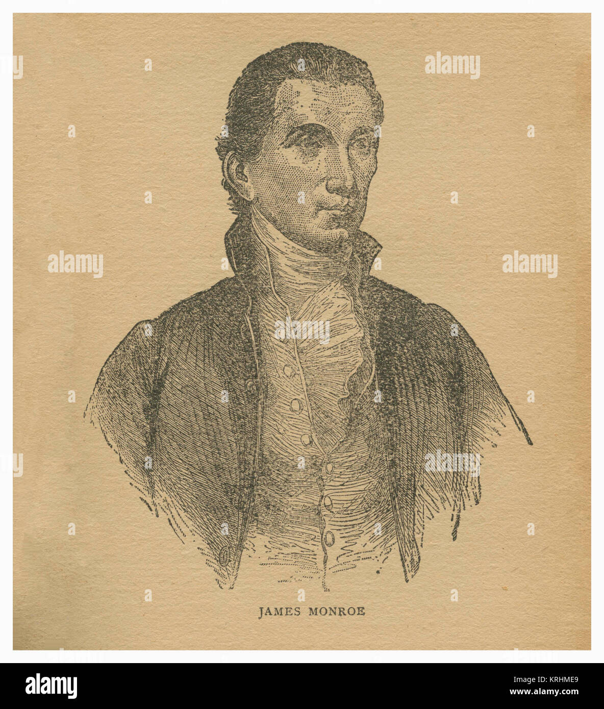 Us president james monroe Banque de photographies et d’images à haute ...