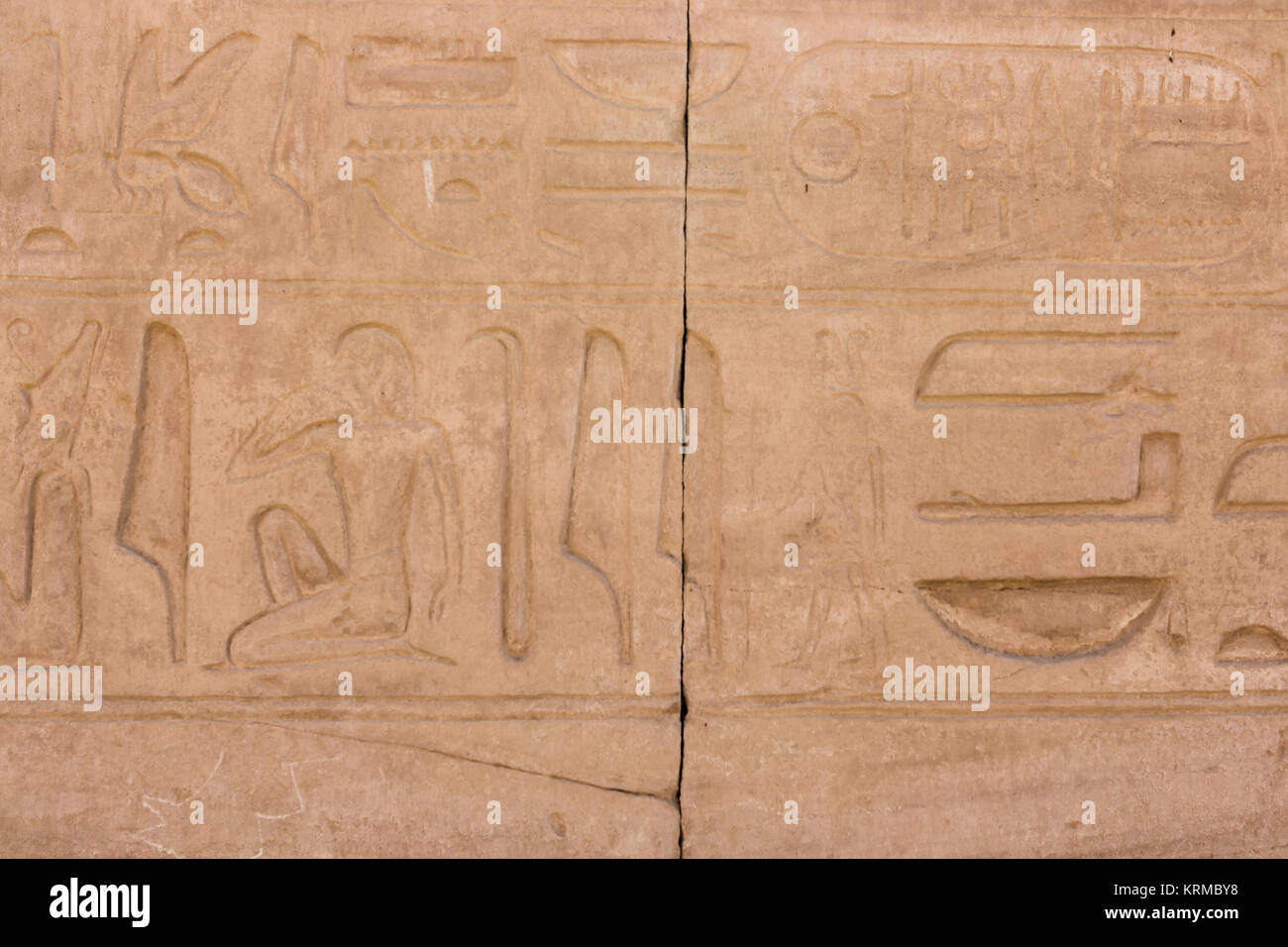 Les hiéroglyphes de l'Égypte ancienne Photo Stock - Alamy