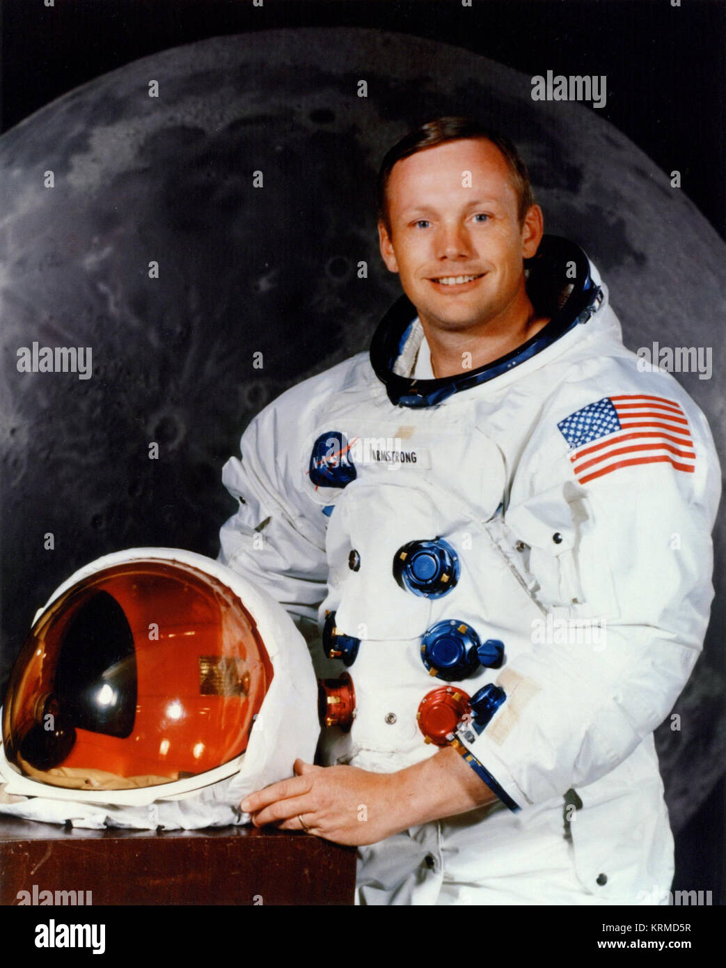 Portrait de neil armstrong Banque de photographies et d’images à haute ...