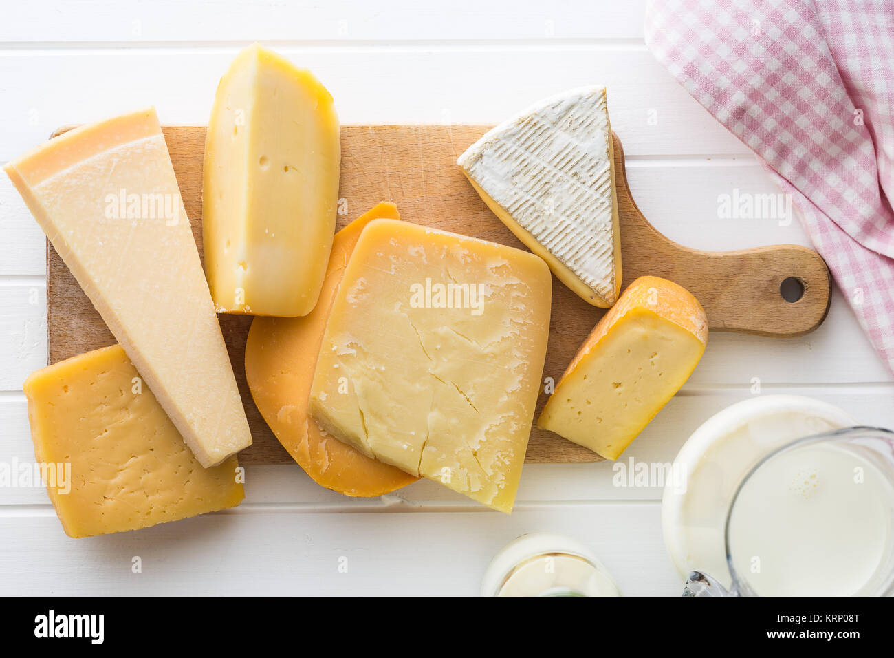 Différents types de fromages Photo Stock - Alamy