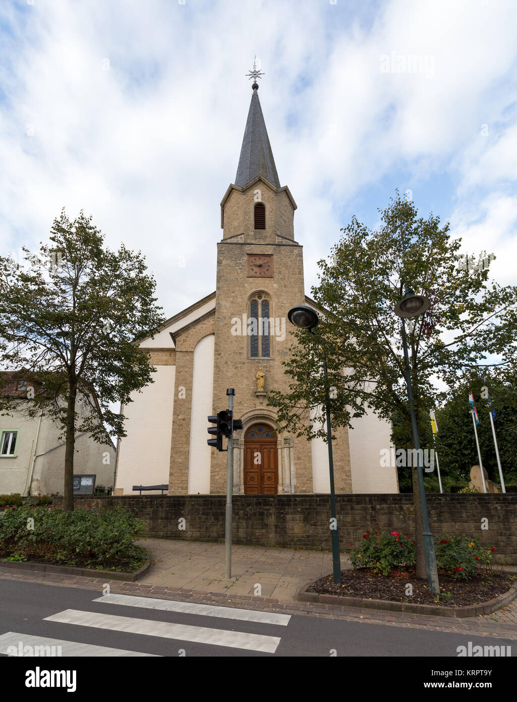 Église de Heffingen Photo Stock - Alamy