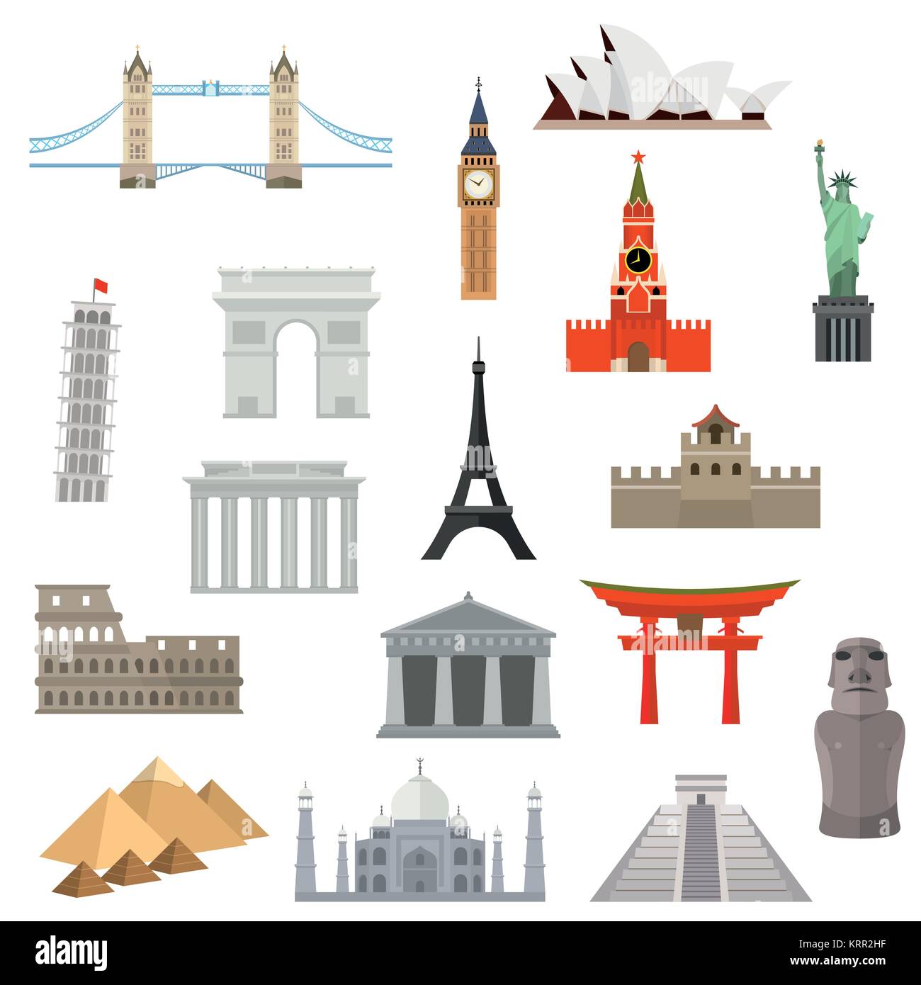 Pays du monde logo vector modèle. L'architecture, l'icône du repère ou ...