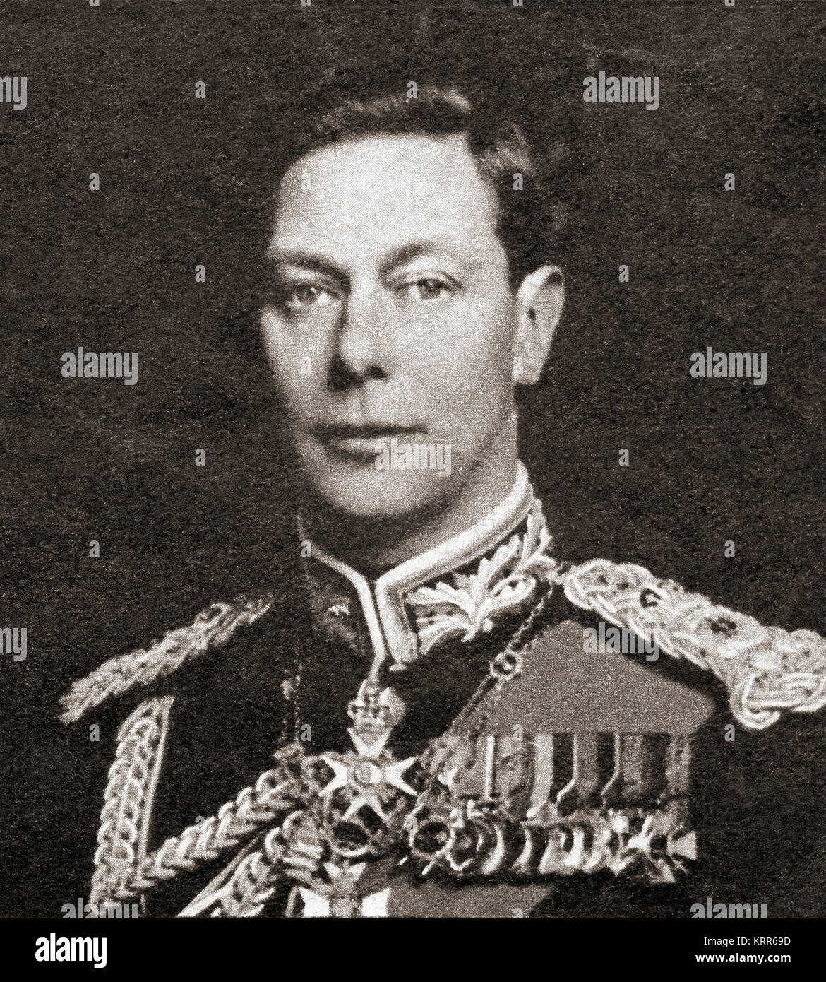 George Vi Du Royaume Uni Banque d'image et photos - Alamy