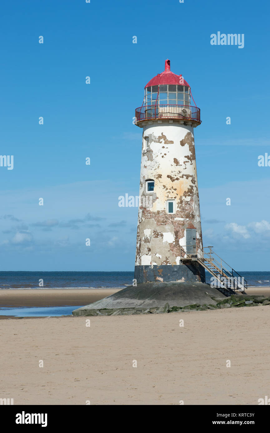 Phare de talacre beach Banque de photographies et d’images à haute ...