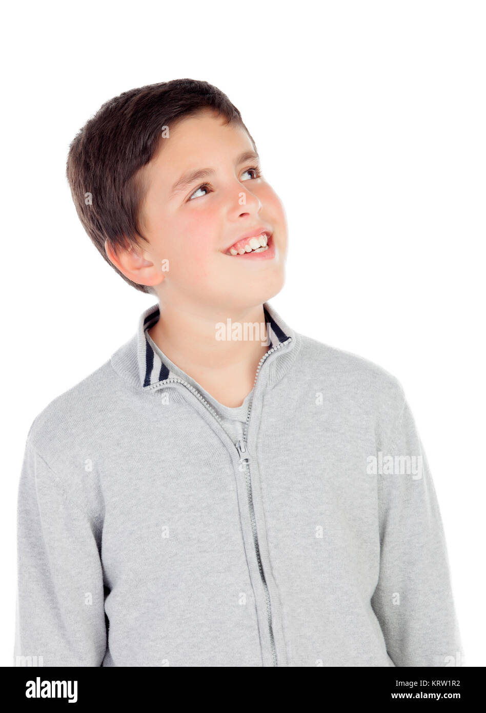 Smiling teenage boy de 13 ans jusqu'à Photo Stock - Alamy