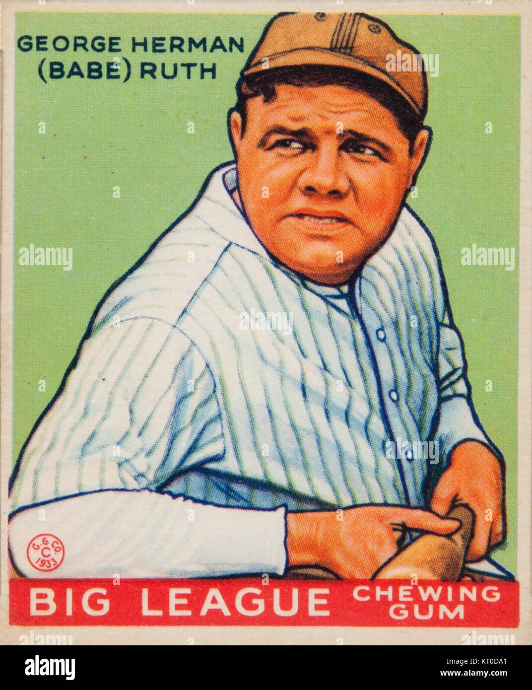 La carte Babe Ruth Goudey est l'une des cartes de baseball les plus ...