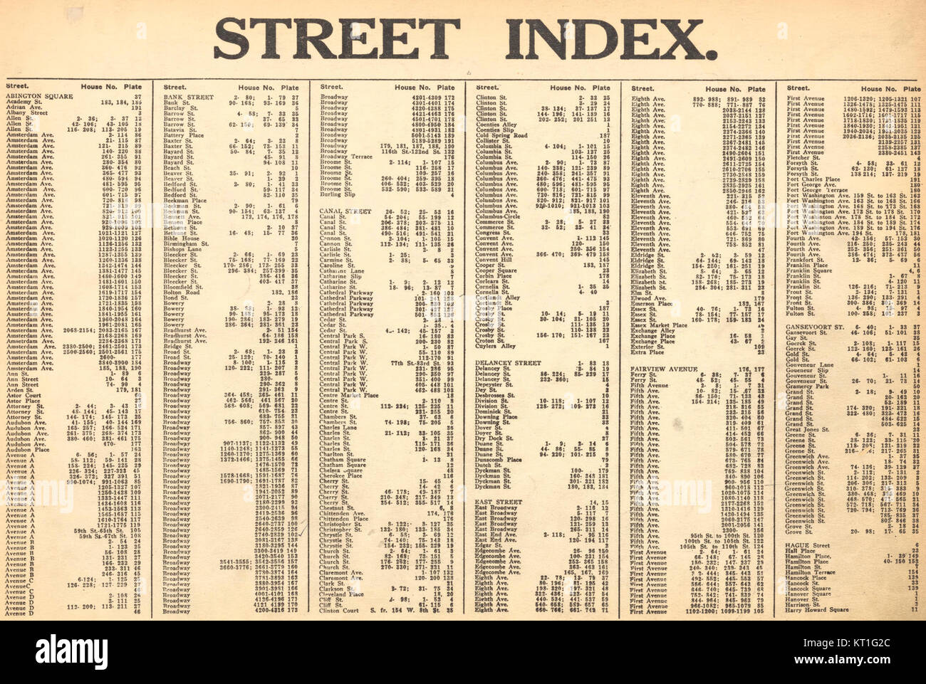 Une place de manhattan Banque de photographies et d’images à haute ...