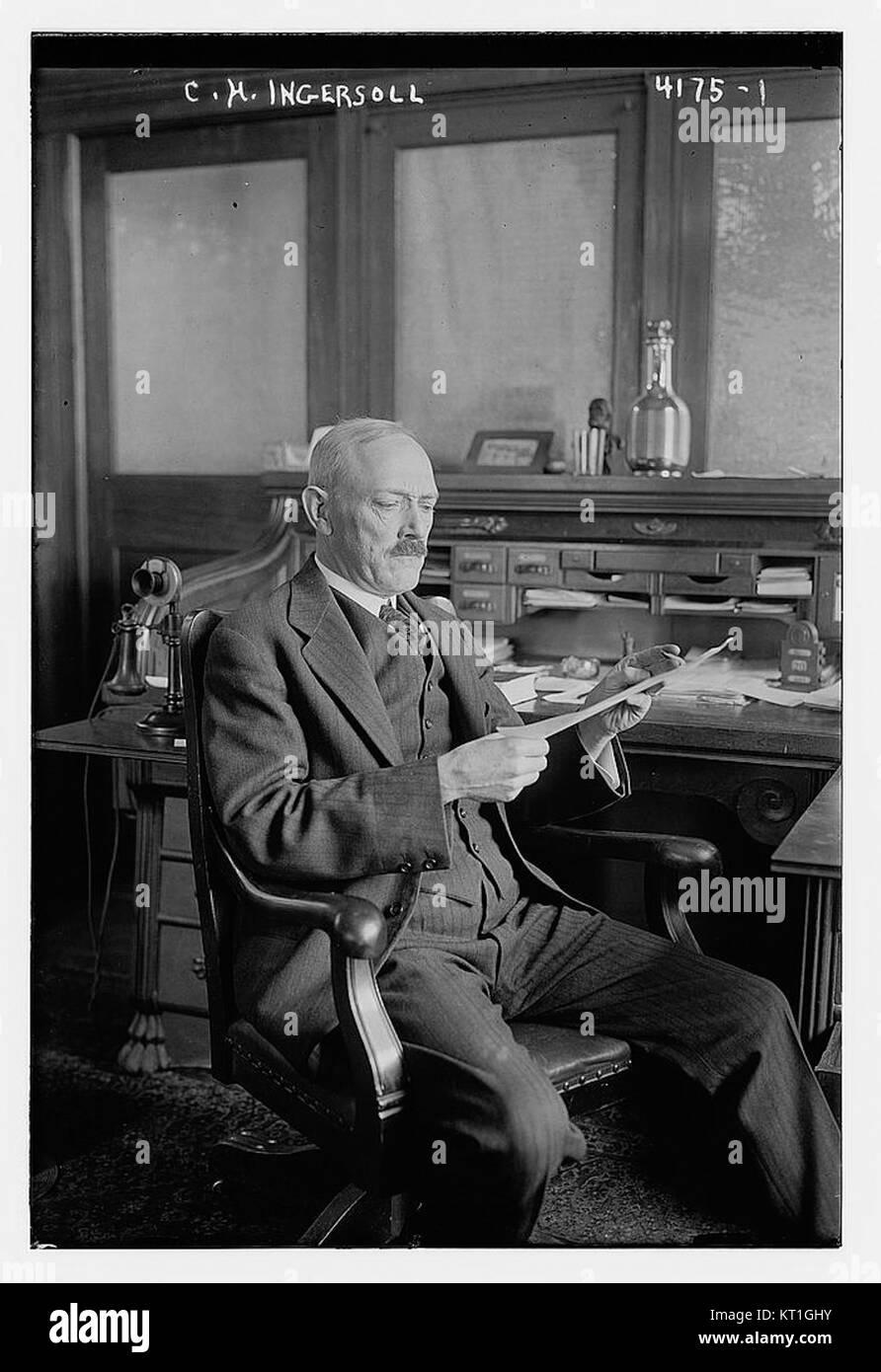 C.H. Ingersoll était un inventeur et industriel américain éminent ...
