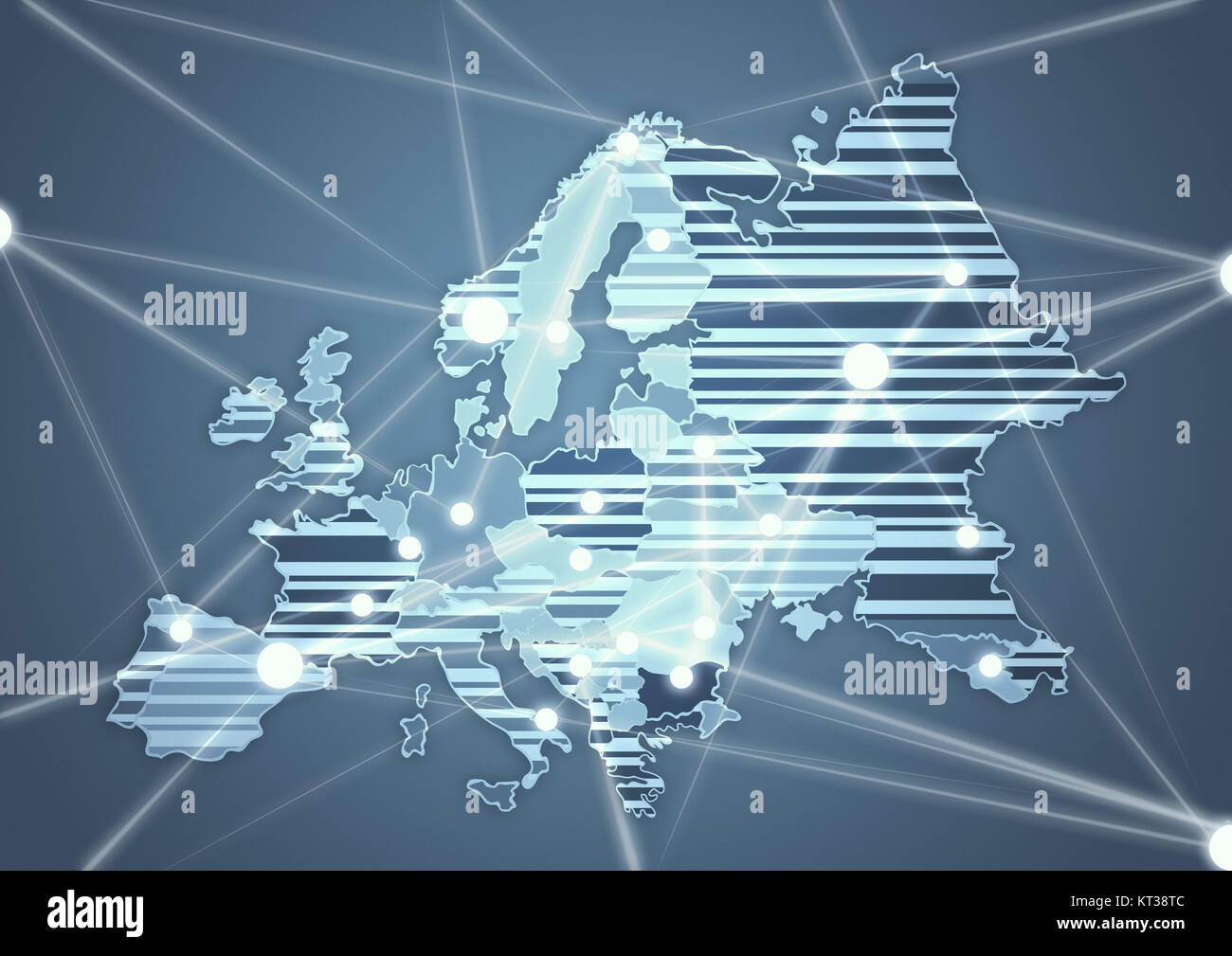 Carte Du Royaume Des Pays Bas Banque d'image et photos - Alamy