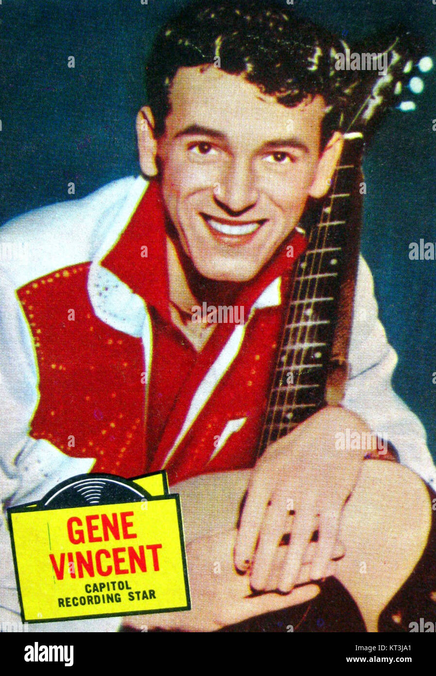 Gene Vincent 1957 Photo Stock - Alamy