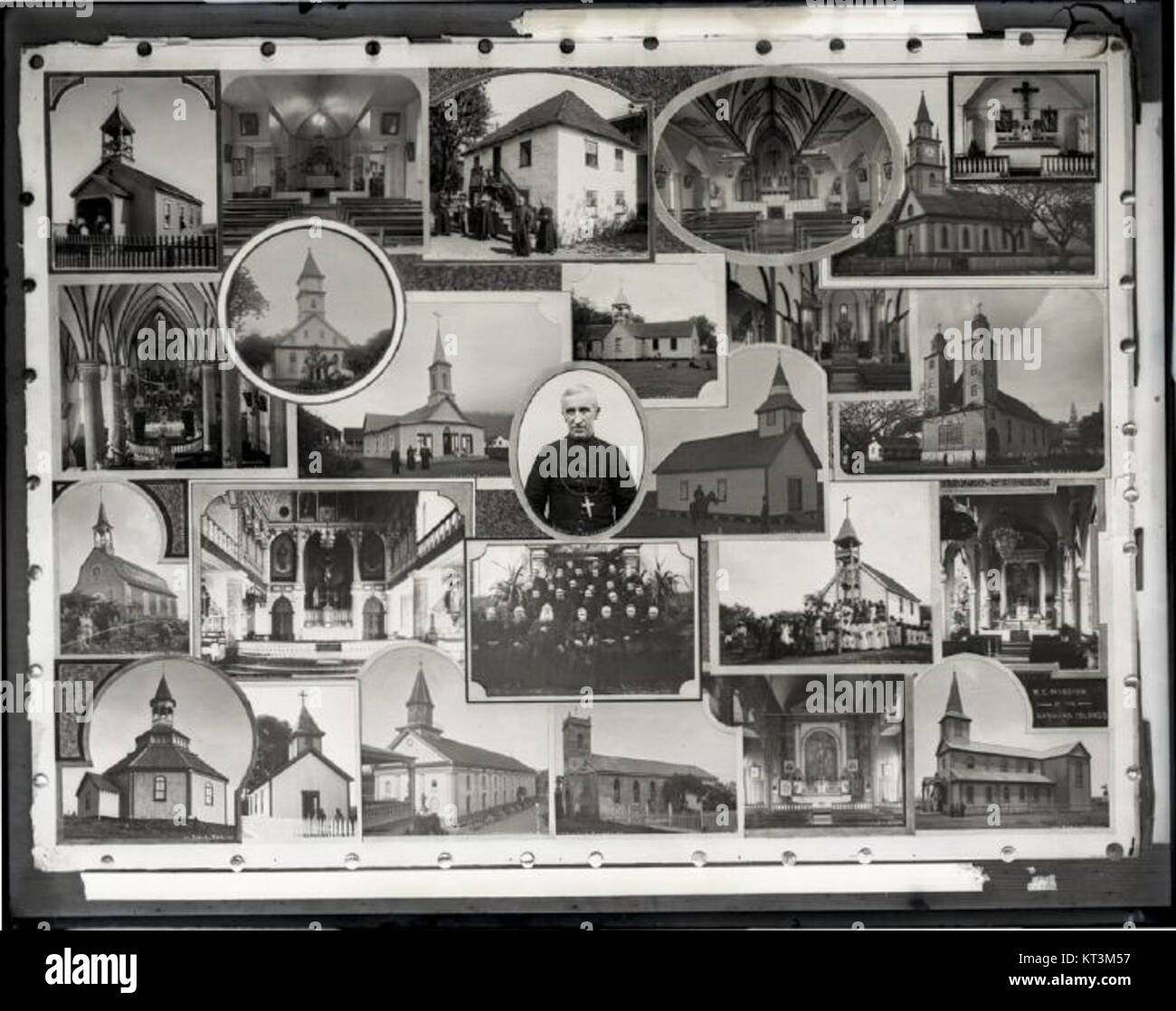 Cette image de la collection de photographies Brother Bertram montre ...