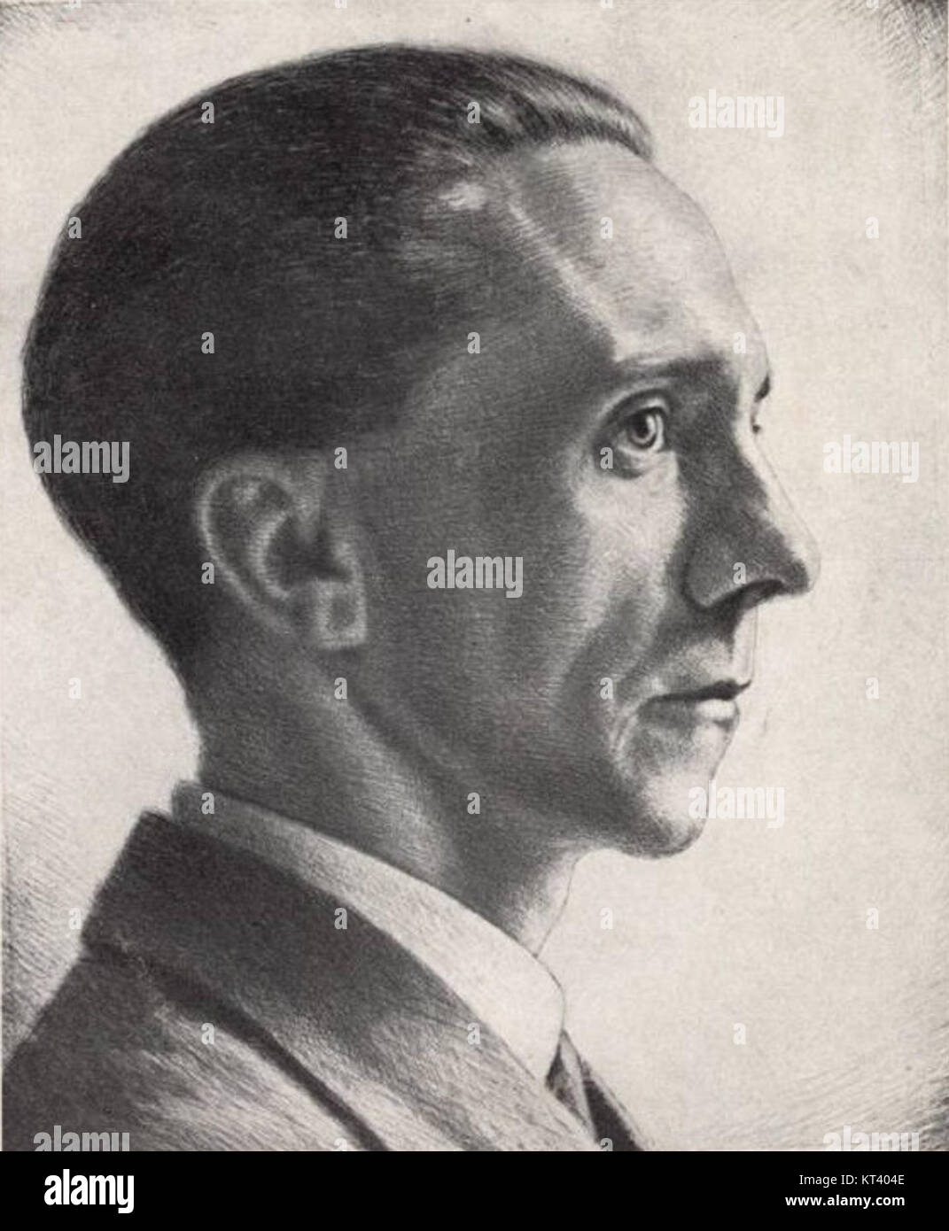 Ce dessin de Joseph Goebbels*, publié dans TIME Magazine* en 1933 ...
