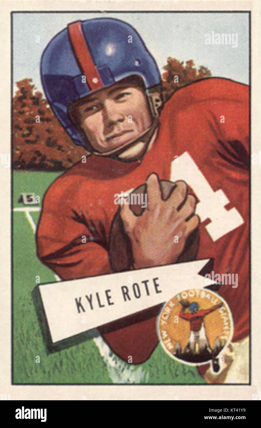 Kyle Rote était un joueur de football américain qui a gagné la renommée ...