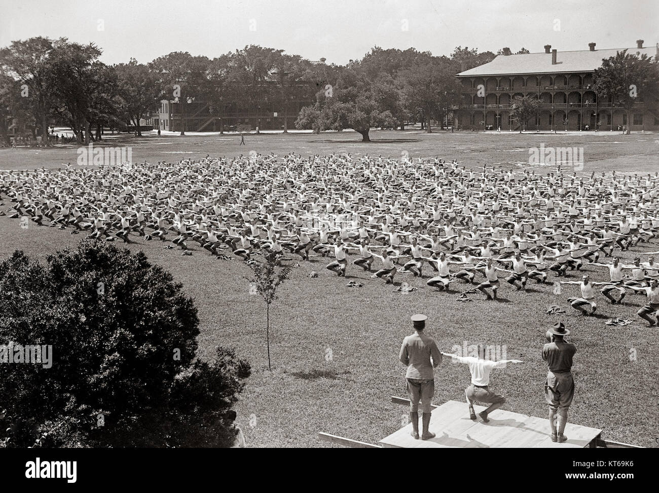 L'entraînement militaire, LA PREMIÈRE GUERRE MONDIALE Photo Stock - Alamy