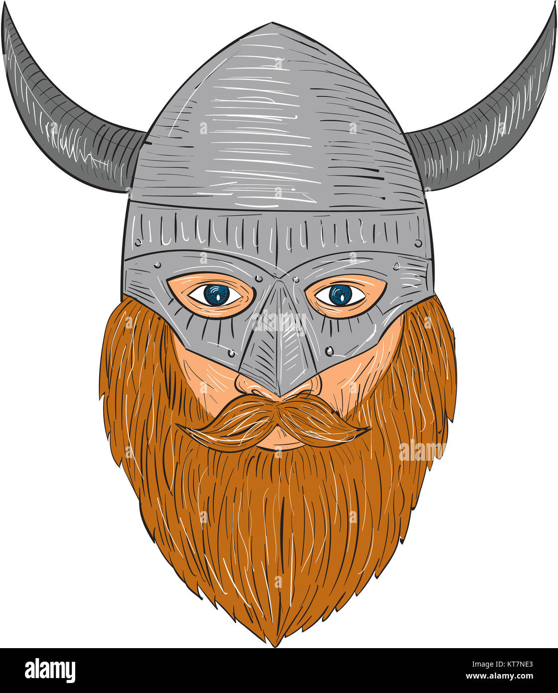Guerrier viking dessin Banque de photographies et d’images à haute ...