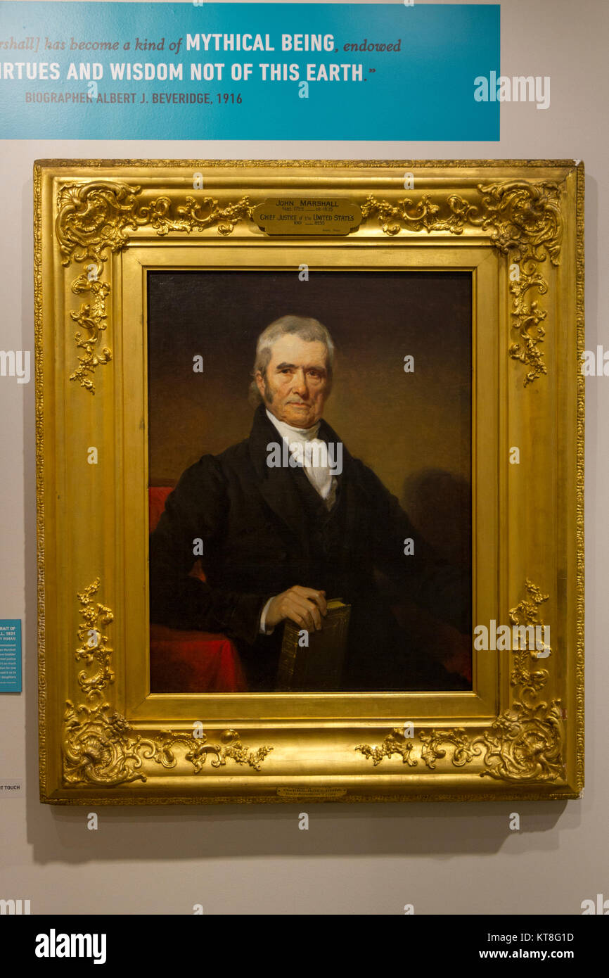 John marshall portrait Banque de photographies et d’images à haute ...