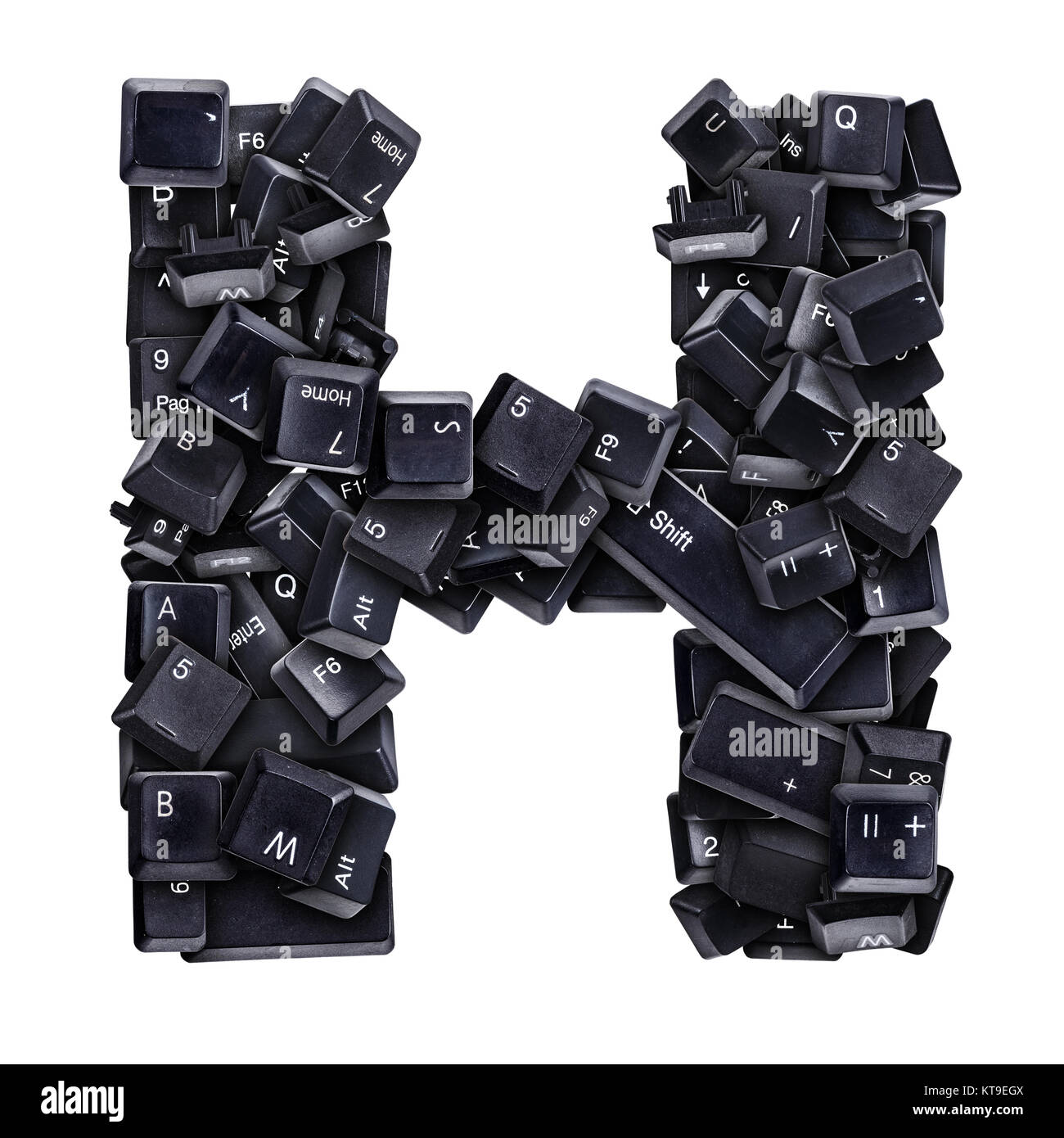 Clavier de h Banque de photographies et d’images à haute résolution - Alamy