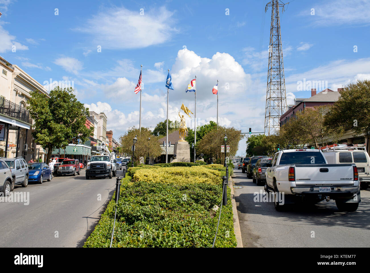 Statue de Jeanne d'Arc en bronze doré - statue de Jeanne d'Arc, à la ...