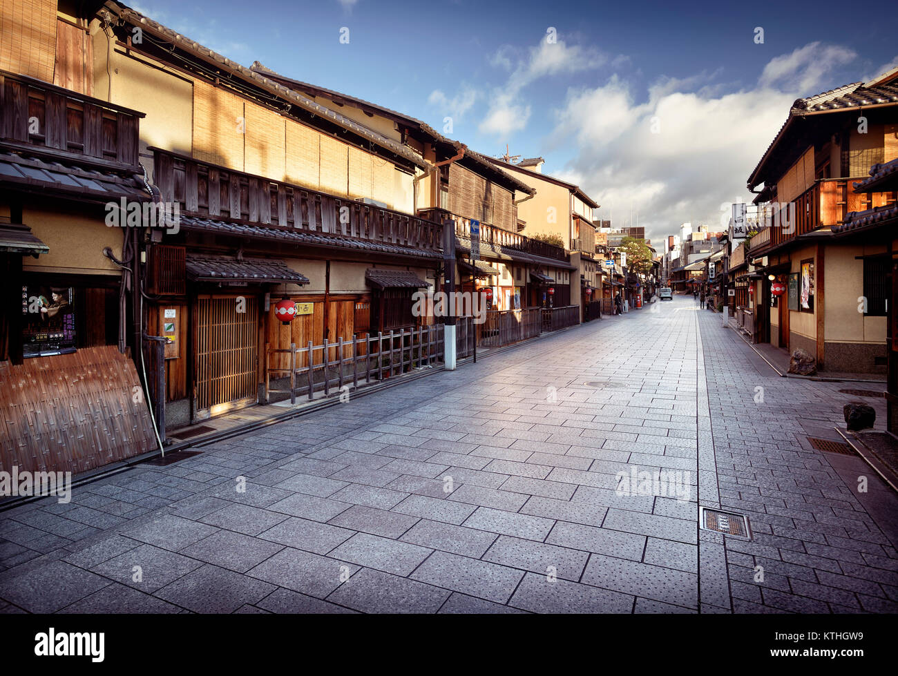 Hanami Koji Dori Gion Kyoto Banque d'image et photos - Alamy