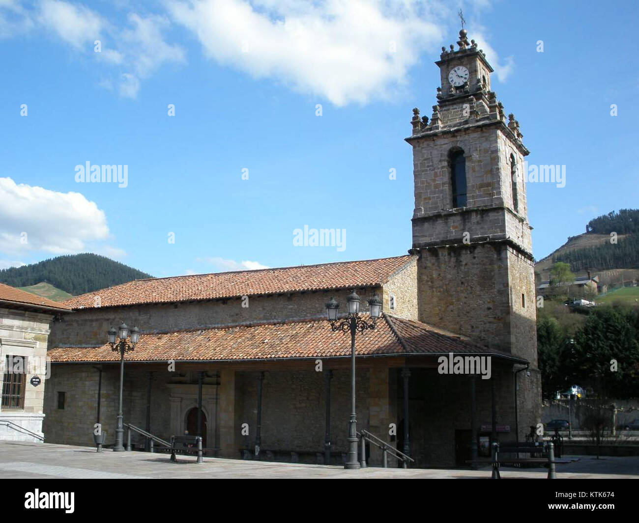 Iglesia de san juan bautista del moral Banque de photographies et d ...