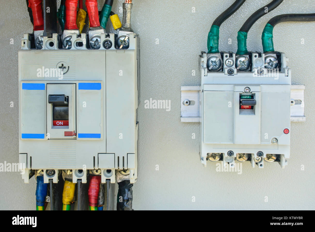 Photo de disjoncteur électrique Photo Stock - Alamy