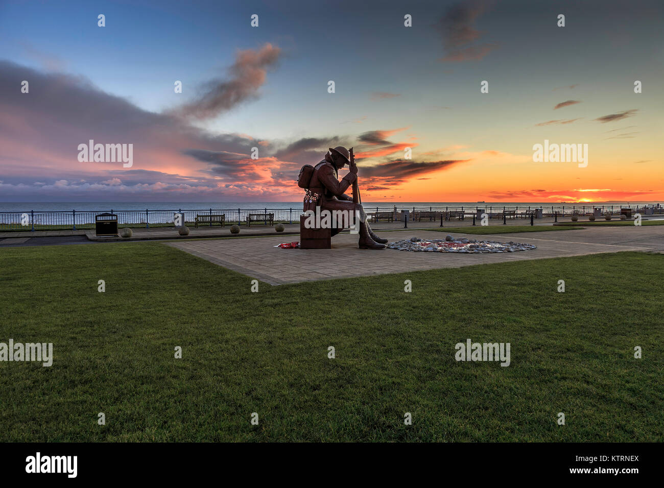 La sculpture de la statue de tommy Banque de photographies et d’images ...